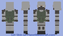Monolith soldier Minecraft Skin