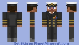 Admiral Steve Minecraft Skin
