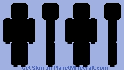 Invisible Stickman Minecraft Skin