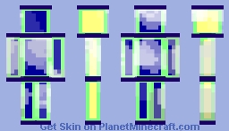 neon glass Minecraft Skin