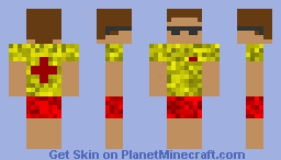 Portuguese Lifeguard Minecraft Skin