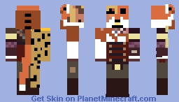 The Fox (The Masked Singer) Minecraft Skin