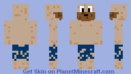 disgusting beard Minecraft Skin