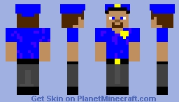 night guard steve Minecraft Skin