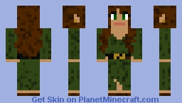 Forest girl Minecraft Skin