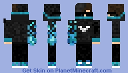 Blue Shadow Minecraft Skin