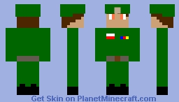 Minecraft's Army soldier Minecraft Skin