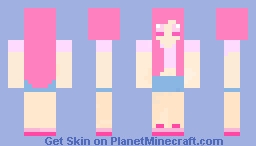 pink cute girl (fixed) Minecraft Skin