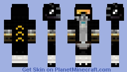 Shadow hunter translucent Minecraft Skin