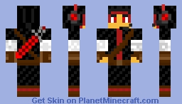Red Assassin Minecraft Skin