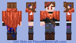 Life!Jay red life Minecraft Skin
