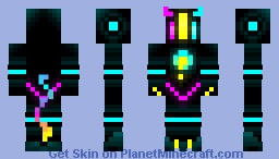 Neon Demon Minecraft Skin