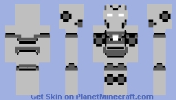 Iron man MK 2 Minecraft Skin
