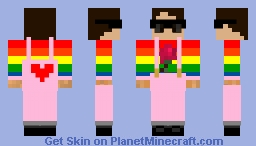 Pride month Minecraft Skin