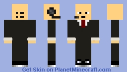 Hitman Minecraft Skin