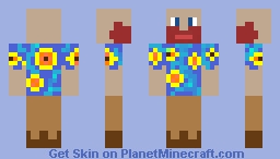 Hawaiian Shirt WeaveSleave Minecraft Skin