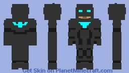 Armored Batman Minecraft Skin