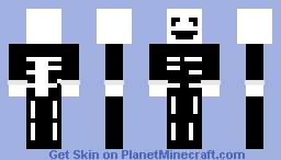 skid frum its spooky month Minecraft Skin