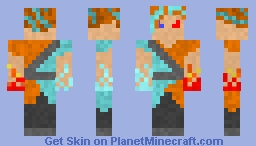 fire-ice Minecraft Skin