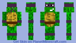 Ninja Turtle Minecraft Skin