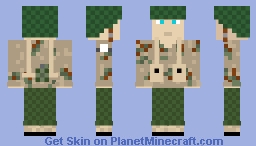 ww2 british soldier v2 Minecraft Skin