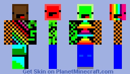 Master of Rainbows Minecraft Skin