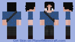 L4d2 Beta style Ellis Minecraft Skin