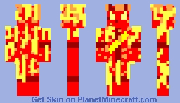 Man On Fire Minecraft Skin