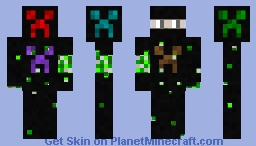 virus du creeper Minecraft Skin
