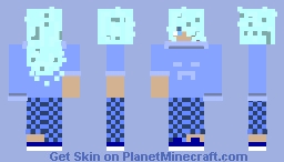 Blue Minecraft Skin