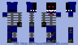 ignited Bonnie Minecraft Skin