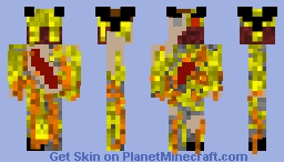 Ventroxes the nether demon! Minecraft Skin