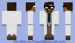 Laboratory assistant Minecraft Skin