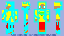 Electricity Power Skin Minecraft Skin