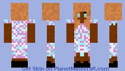 Blue preston Minecraft Skin