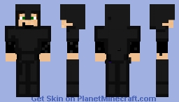 Warrior in netherite armor Minecraft Skin