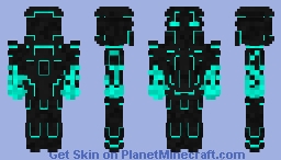 Soul Fire Guardian Minecraft Skin