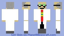 No, I'm with the science team Minecraft Skin