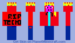 tecno never dies Minecraft Skin