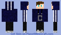 Hooded Boy Minecraft Skin
