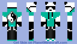 Its not sweet,its a cool Panda Minecraft Skin