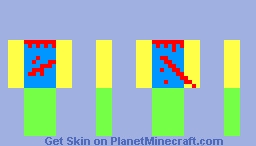 Headless Noob Minecraft Skin