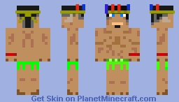skin de indio de(Patrick_indio_Gamer) Minecraft Skin