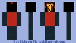 Red Roux Rubble Minecraft Skin