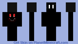Black Entity Minecraft Skin
