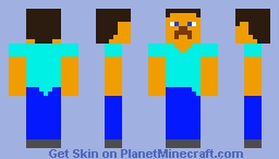 SAd Steve Minecraft Skin