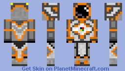 white n green Minecraft Skin
