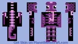 lizard pink Minecraft Skin