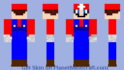 Super Mario Minecraft Skin