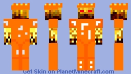 Nether king Minecraft Skin